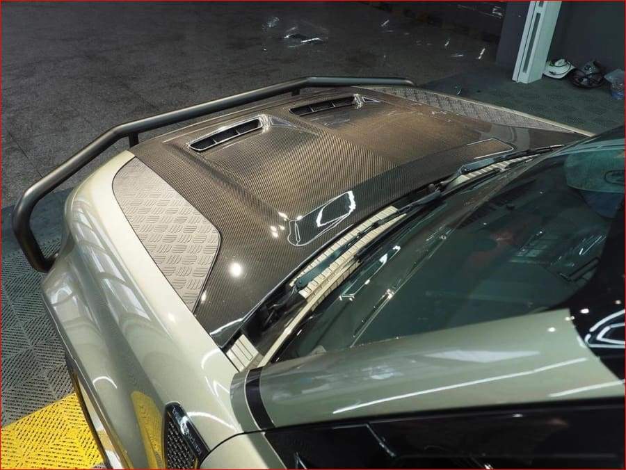 Carbon Fibre Bonnet for Defender 2020 90/110 – Victorious Automotive